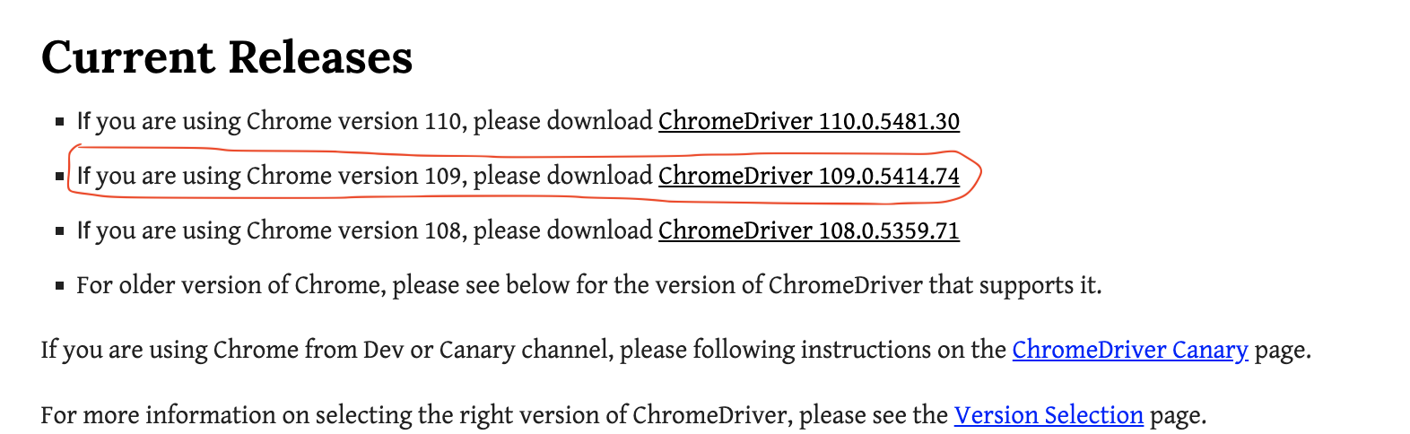 [Web React] Selenium自动化测试_the chromedriver version-CSDN博客