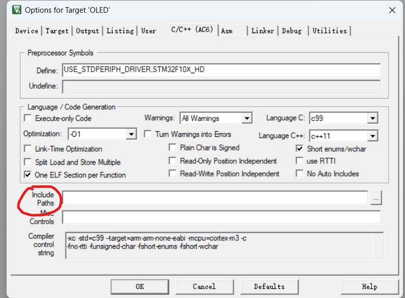 从零开始创建一个Keil项目_如何自建keil algorithm-CSDN博客