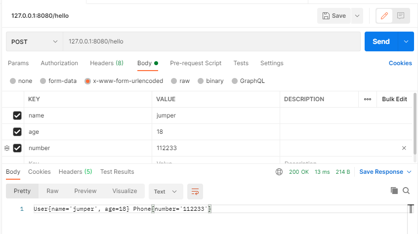 SpringBoot controller获取Post请求的各种方式_controller post-CSDN博客