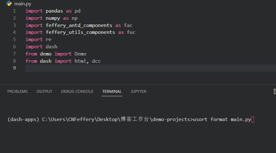 如何快速优化Python导包顺序_usort python-CSDN博客