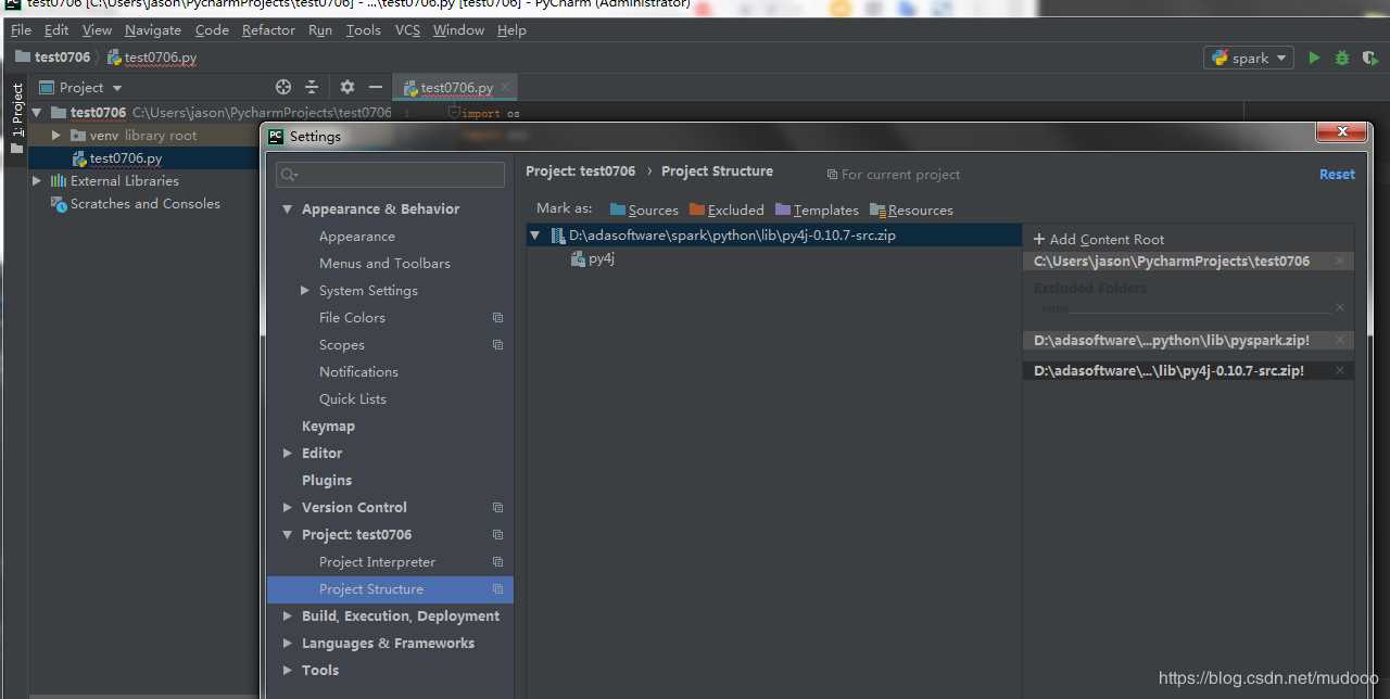 pycharm 配置 spark环境_pycharm配置spark环境-CSDN博客