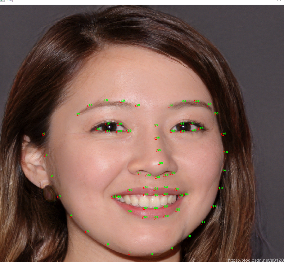 python提取个十百千位数字_实现人脸识别、人脸68个特征点提取，或许这个 Python 库能帮到你！...-CSDN博客