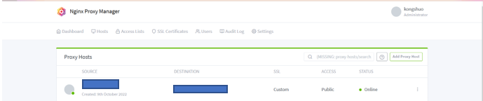 Nginx Proxy Manager实现反向代理并ssl证书nginx Proxy Manager 创建ssl证书 Csdn博客