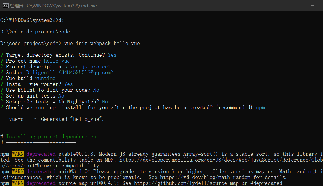 Vue安装_InfiniteDreams的博客-CSDN博客