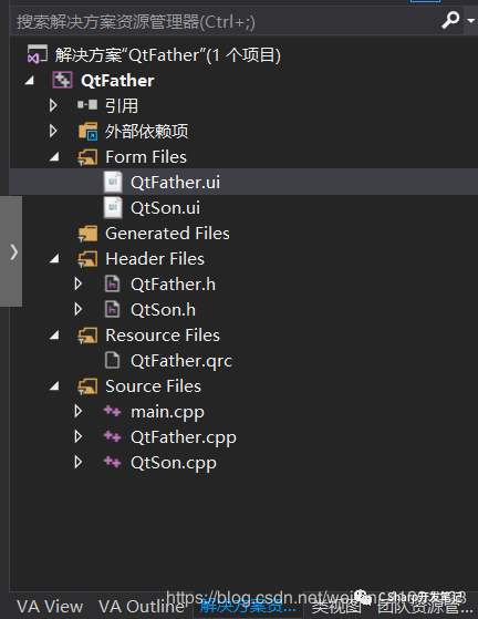 Qt5+VS2017点击按钮打开新窗口-CSDN博客