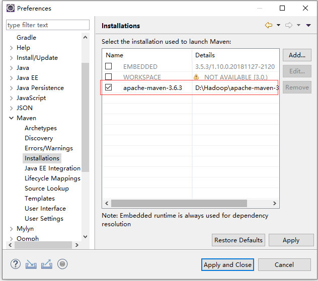 搭建Hadoop的MapReduce代码环境- Maven-eclipse_maven hadoop mapreduce-CSDN博客
