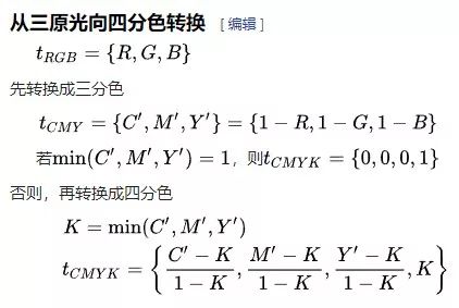 cmyk转换rgb公式_CMYK色彩原理与材质实现（下）-CSDN博客