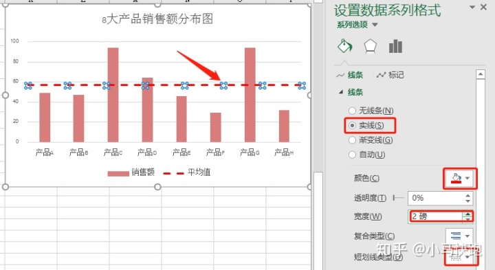 e charts 刻度值和刻度线对齐_Excel 绘制两端对齐的参考线（2）-CSDN博客