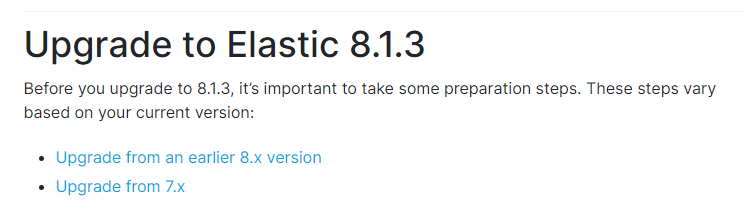 干货 Elasticsearch 8x 版本升级指南 Csdn博客 