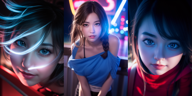 AI绘画：StableDiffusion另类灯光打法，让你的照片实现炫酷光效_stable diffusion 光线-CSDN博客