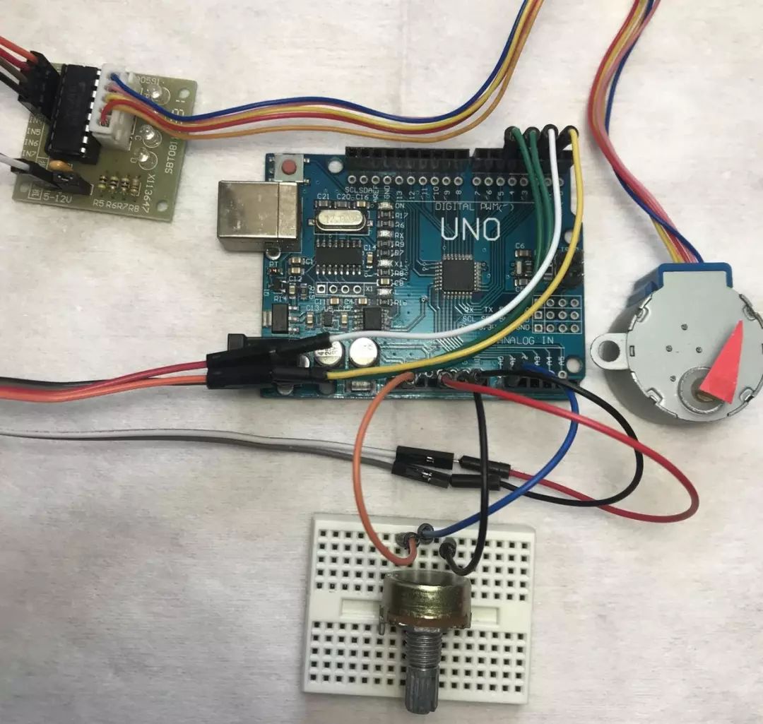 Arduino Uno官方原理图 Arduino基础入门篇27—步进电机驱动库的使用 Csdn博客