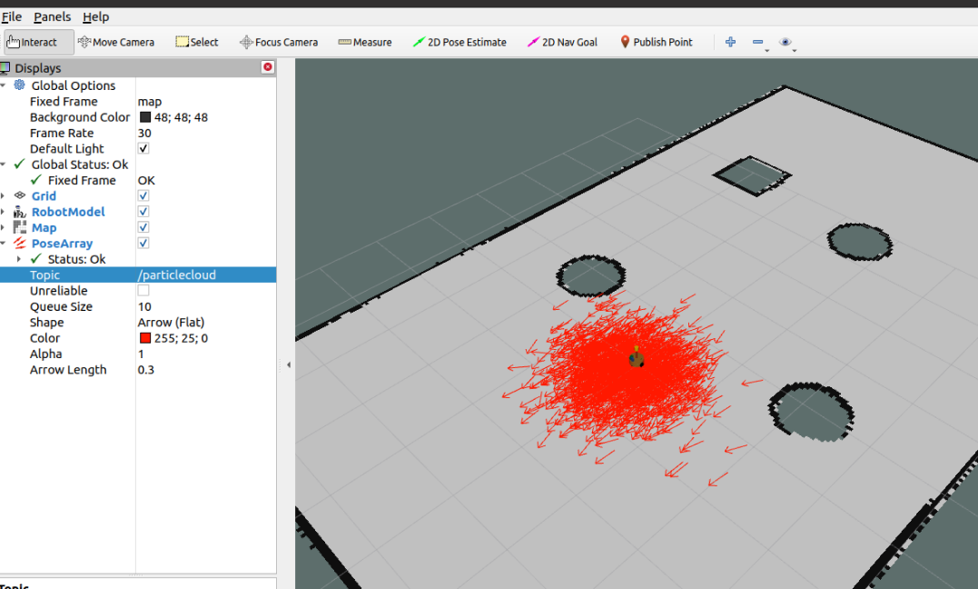 机器人导航(仿真)(二)——amcl定位-CSDN博客