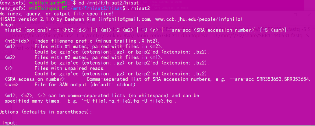 建索引_Hisat2建立索引以及mapping（上+下）-CSDN博客