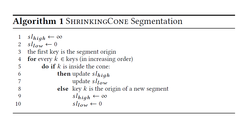 【论文阅读】SIGMOD‘19 FITing-Tree: A Data-aware Index Structure_sigmod论文源码-CSDN博客