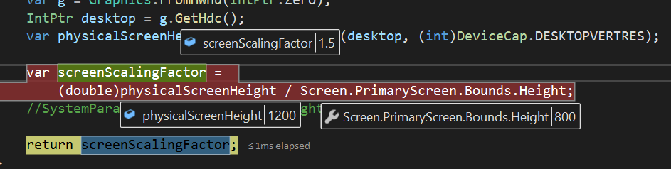 C#获取屏幕缩放比例_c# 缩放比例-CSDN博客