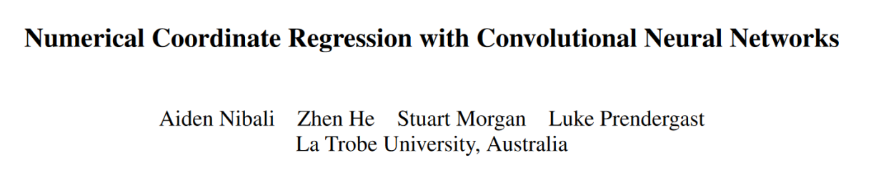 2D关键点检测之DSNT：Numerical Coordinate Regression with Convolutional Neural Networks_2d目标关键点检测-CSDN博客