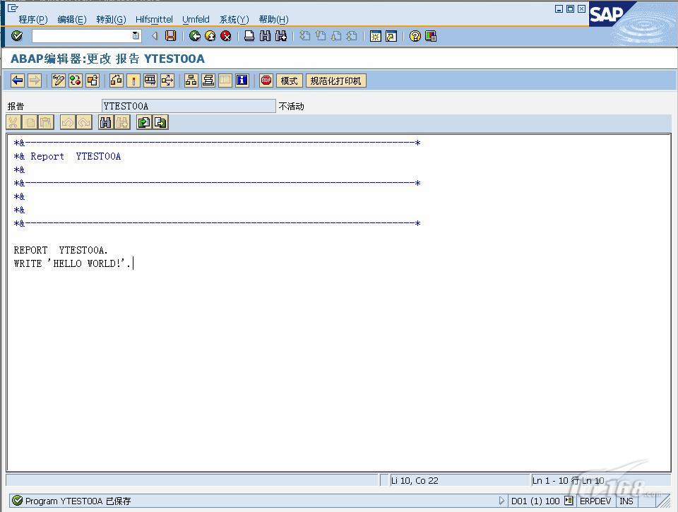 为新建程序分配TCODE_abap中怎么将se38中程序改成t-code-CSDN博客