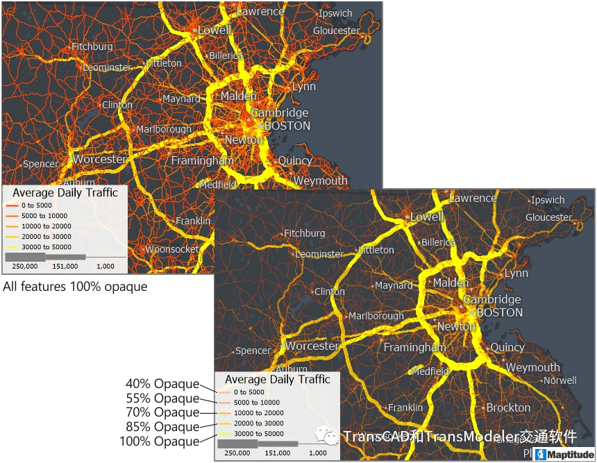 如何在TransCAD中制作美观的地图-CSDN博客