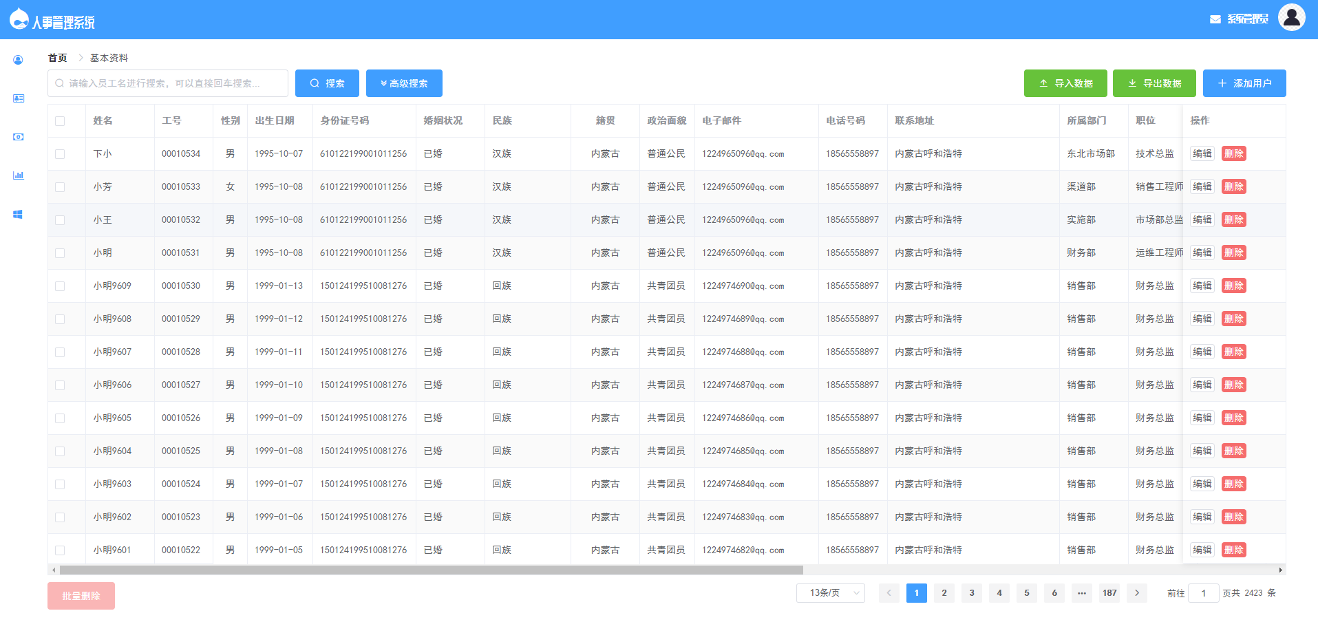 基于 Java Spring Boot 框架的人事管理系统的设计与实现 附完整代码论文ppt Csdn博客