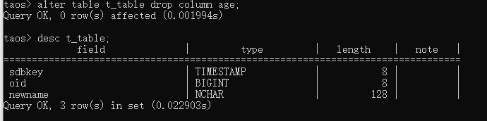 TDEngine常用命令_tdengine interval-CSDN博客