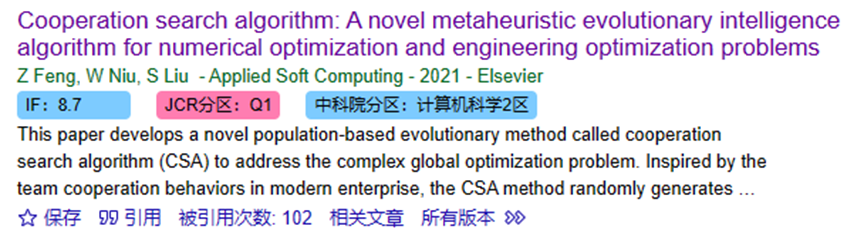 智能优化算法之合作优化算法(CSA)，原理公式详解，附matlab代码-CSDN博客