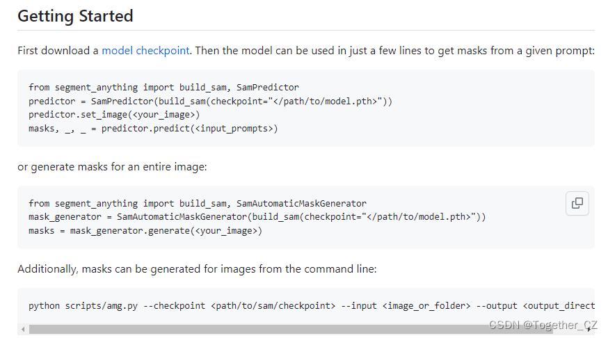 CV大模型Segment Anything Model (SAM)——分割一切，具有预测提示输入的图像分割实践...-CSDN博客