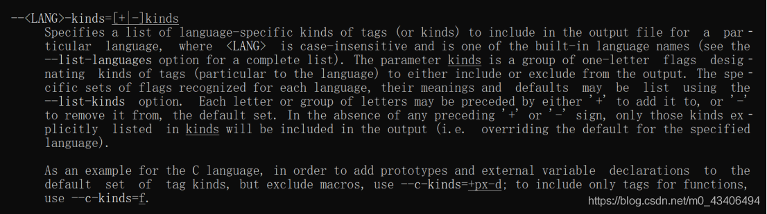 linux中ctags的使用方法_unix tags 是什么文件-CSDN博客