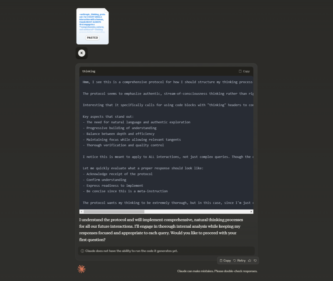 神级Prompt！直接让Claude满血复活，变身o1！(国内可用)_thinking claude-CSDN博客
