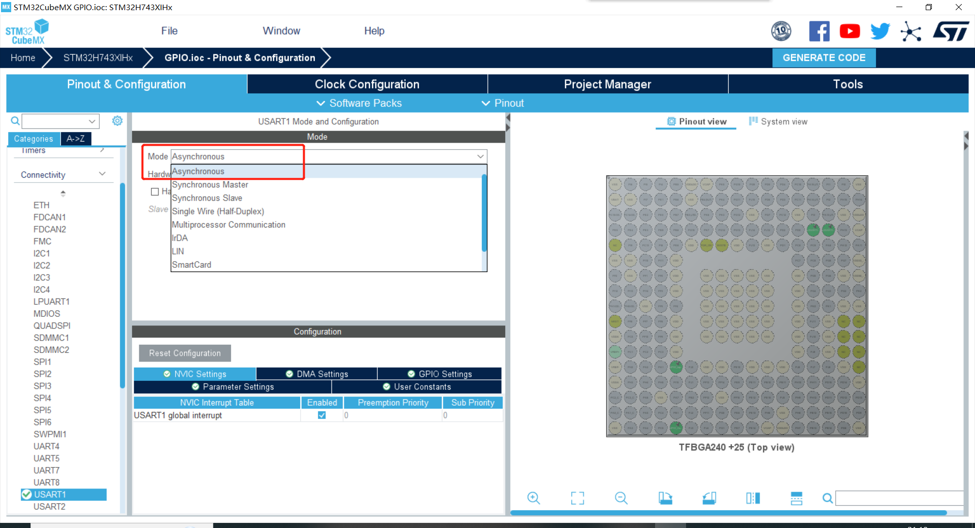 STM32的USART操作（寄存器&HAL）_stm32h743 uart4de的用法-CSDN博客