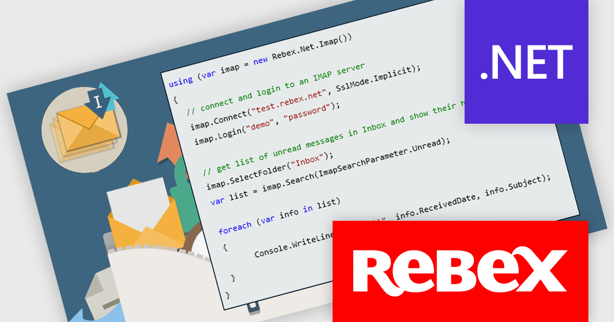 使用 IMAP 提高电子邮件效率和安全性-Rebex IMAP_rebexmail-CSDN博客