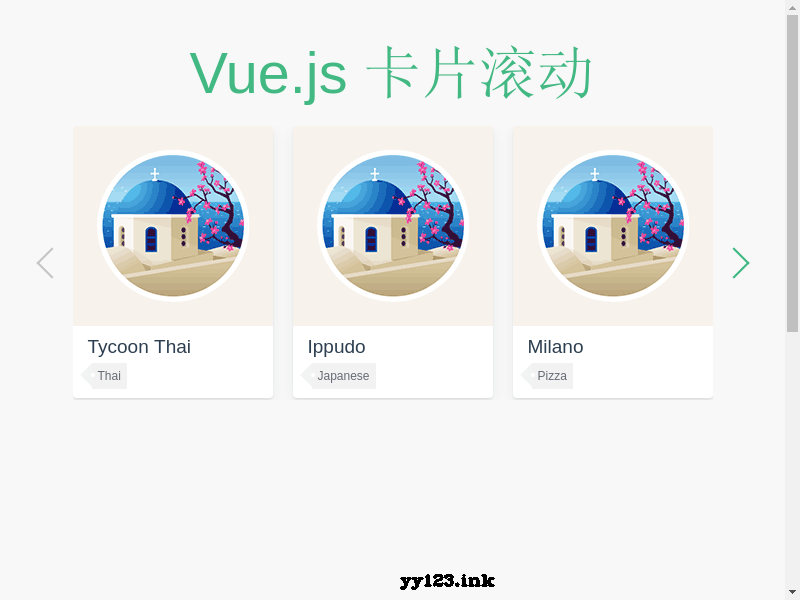 Vue图片左右滚动切换插件 Csdn博客 3626