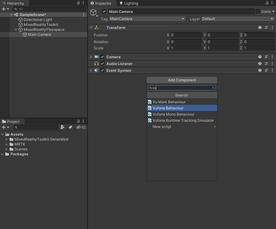 HoloLens 2 Marker Tracking with Vuforia Engine and MRTK-CSDN博客