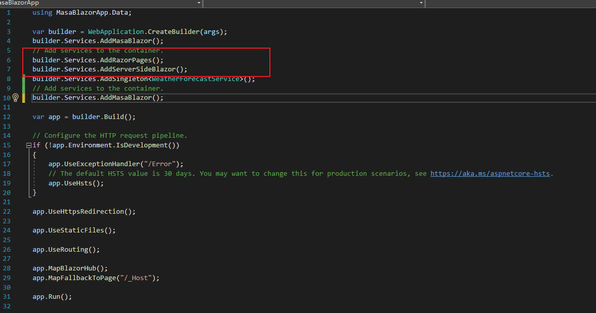MASA Blazor入门一看就会_blazor cshtml-CSDN博客