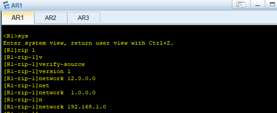 RIP实验_rip配置实验ar3截图-CSDN博客