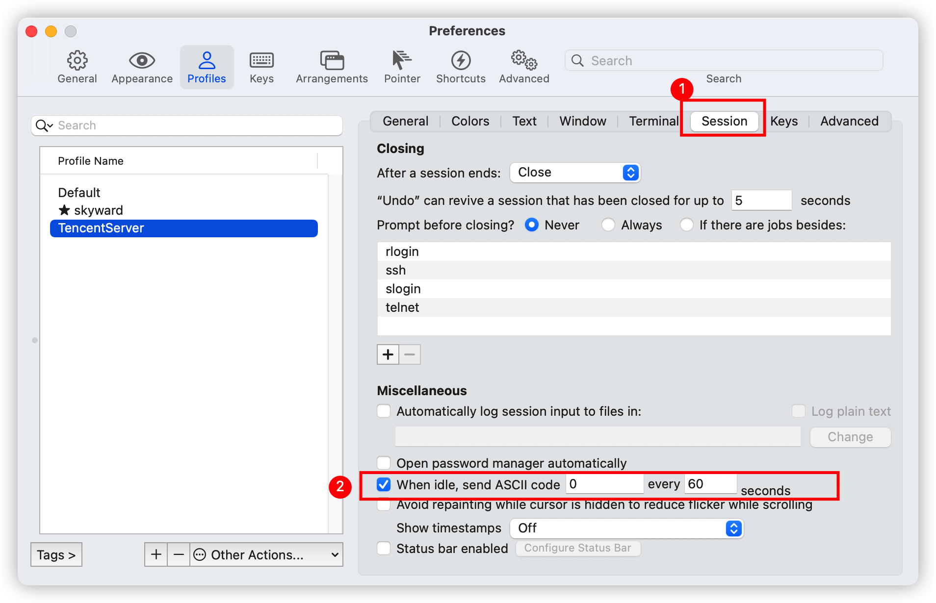 macOS iTerm2 SSH快捷登录云服务器配置_iterm2 ssh 快捷登陆-CSDN博客