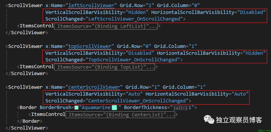 WPF 多个 ScrollViewer 滚动同步-CSDN博客
