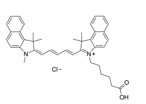 CY5.5-COOH科研用荧光染料，红光染料 CAS：1144107-80-1 Cyanine5.5 COOH在科研实验中的使用说明_cy5 ...