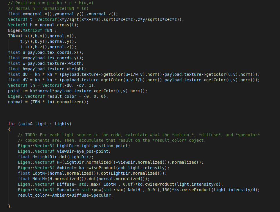 Games101作业补全--所有作业含提高项_games101大作业-CSDN博客