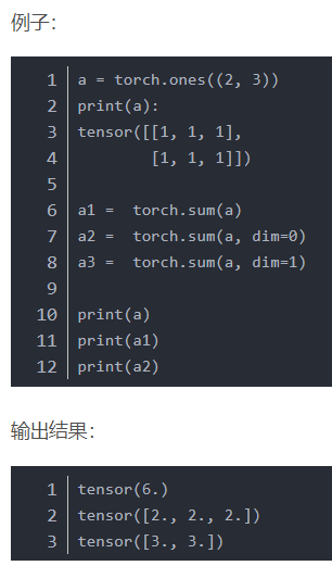 torch.sum()函数_torch.sum函数-CSDN博客