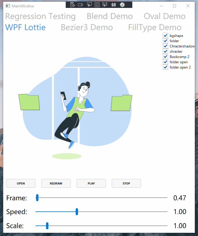 WPF|C# Lottie 动画播放【感觉好牛】_wpf lottie-CSDN博客