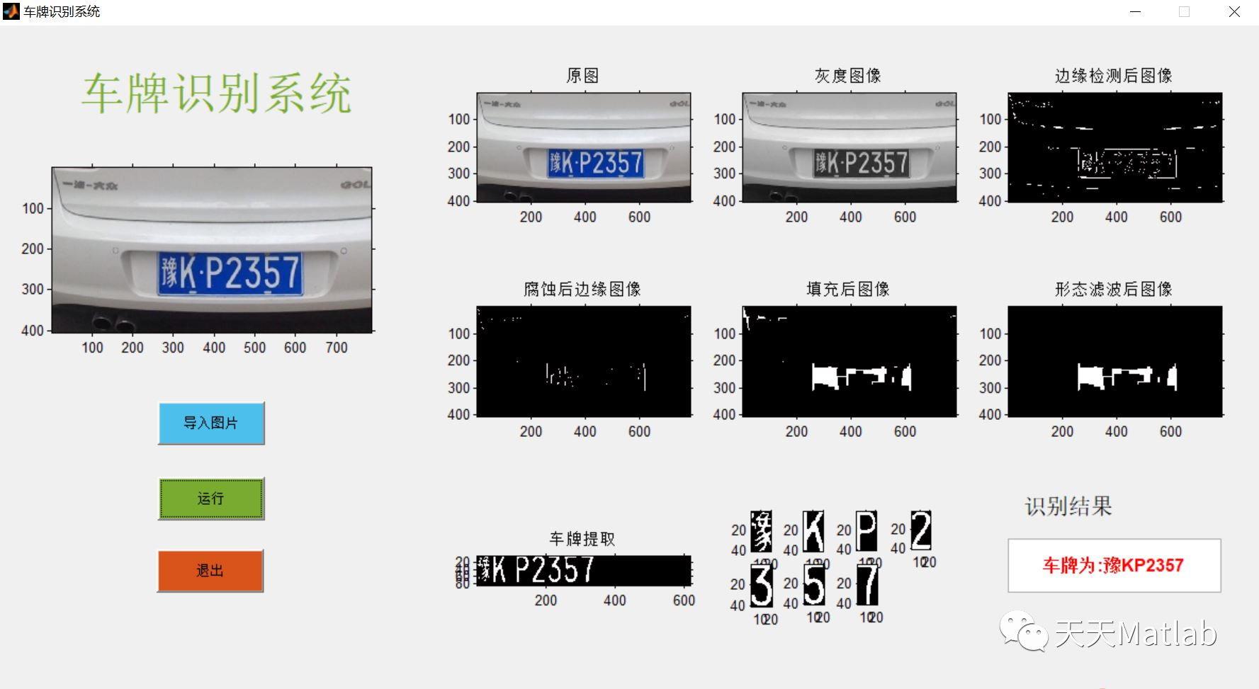【车牌识别】基于模板匹配算法求解车牌识别问题含gui界面含matlab源码采用模板匹配字符识别法的车牌识别系统及其用户界面设计 Csdn博客