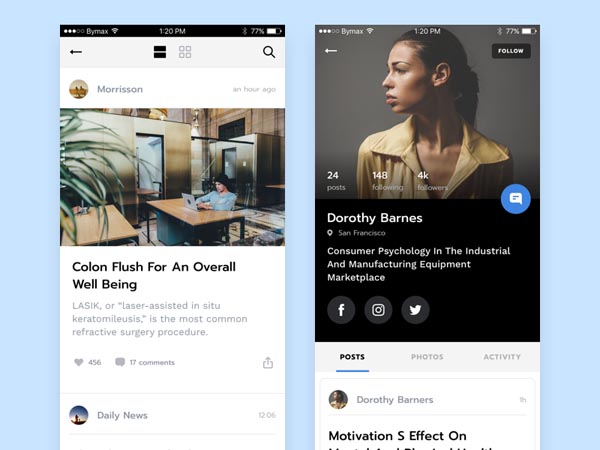 android 新闻界面设计,40个创意新闻APP界面UI设计-CSDN博客