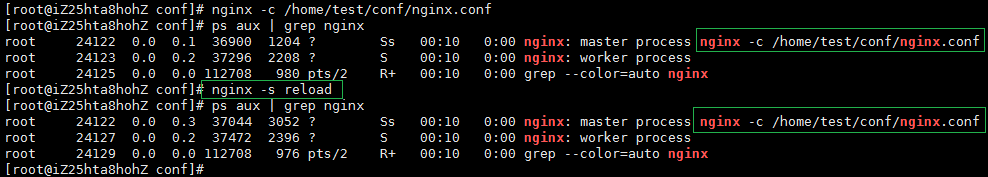 Nginx的启动、停止、重载配置、验证配置 Nginx启动 Csdn博客