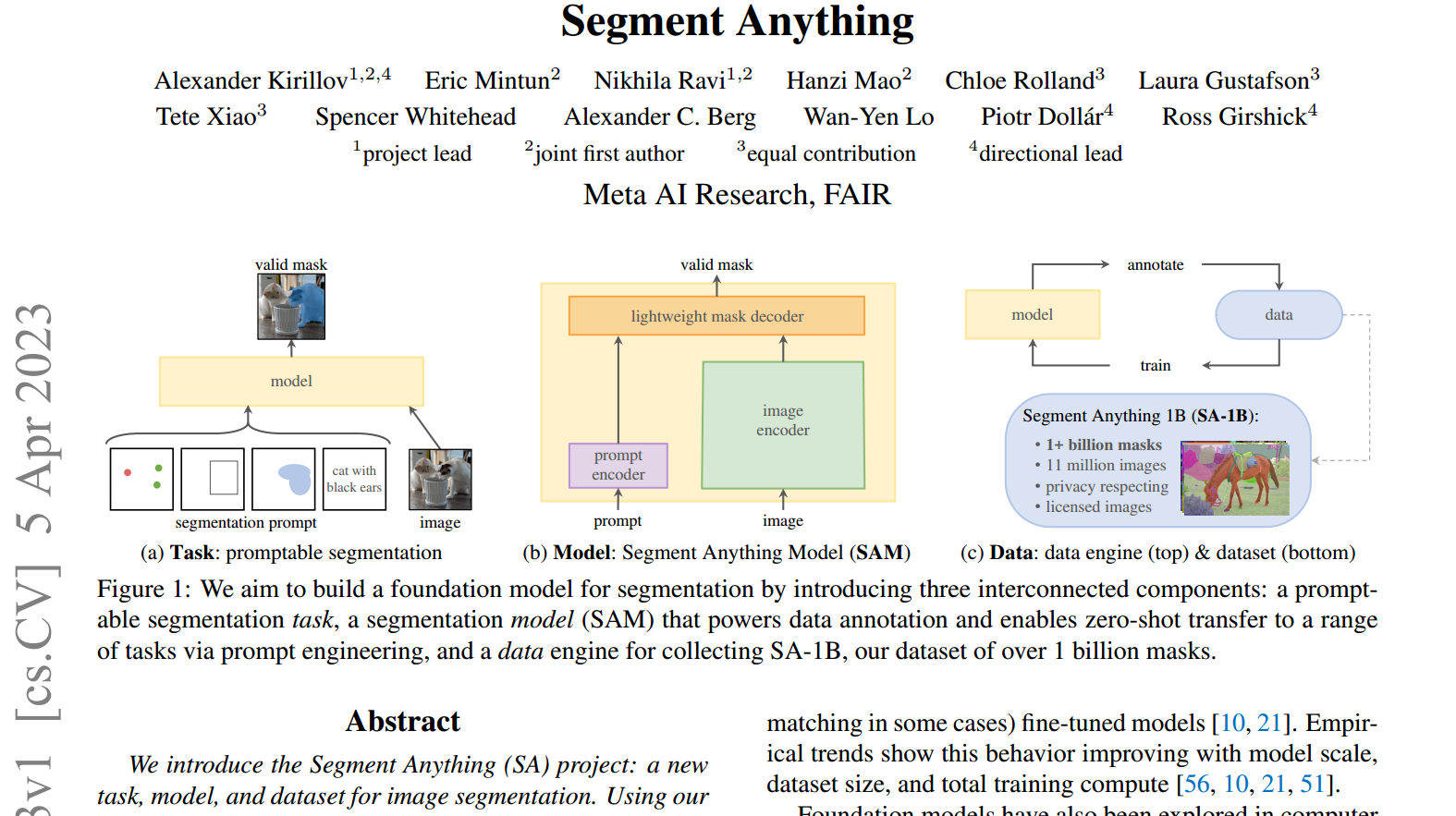 论文解读：Segment Anything_segment anything论文解读-CSDN博客