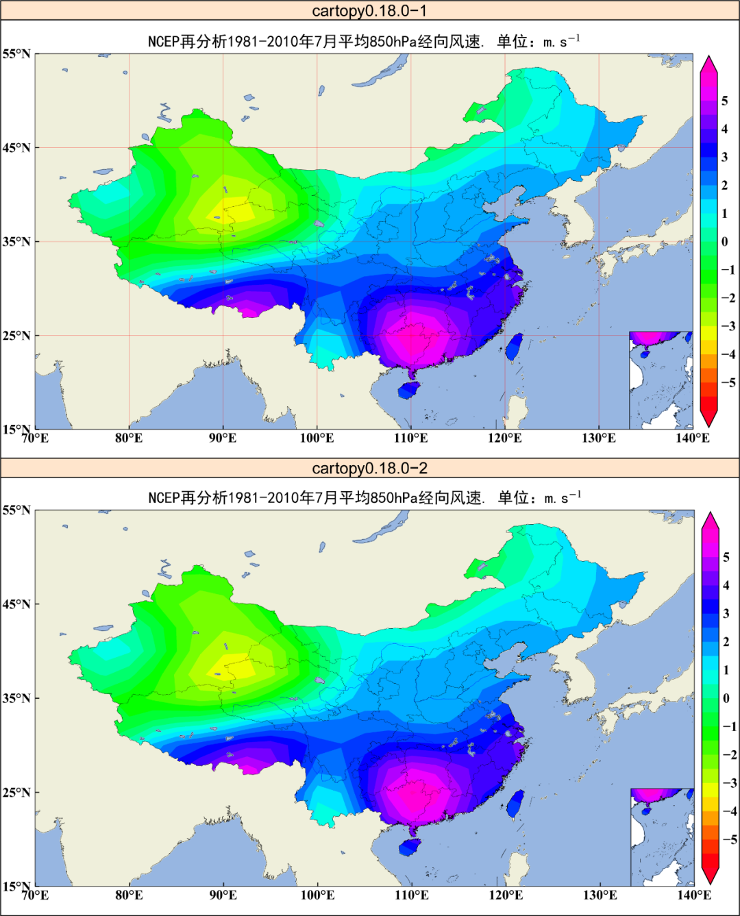 Python区域地图可视化python中国区域cmip56可视化(含南海小地图)悦然 英语口译的博客 Csdn博客