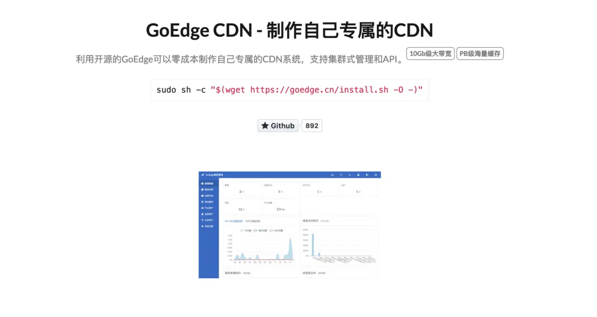 使用Docker快速部署GoEdge 搭建自己专属的CDN服务-CSDN博客