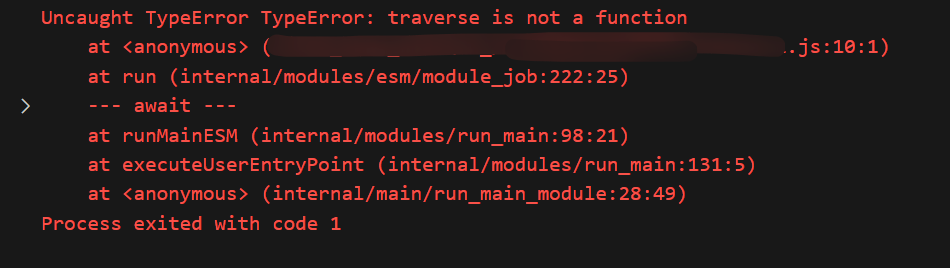 【完美解决】@babel/xxx ：TypeError: traverse is not a function 和 TypeError: generateis not a function ...
