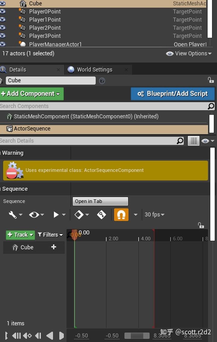 对ue4 sequence的学习和理解_ue sequence-CSDN博客