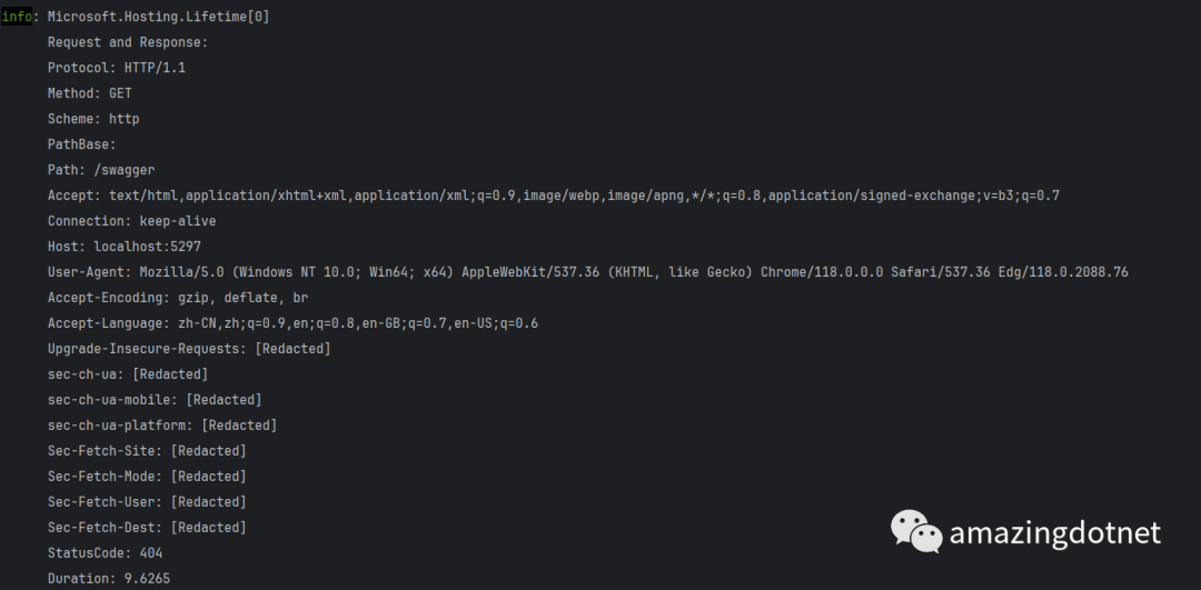 ASP.NET 8 中 HttpLoggingMiddleware 的改进_net8 日志记录应该在中间件还是筛选器-CSDN博客