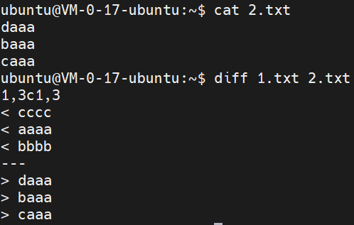 【Ubuntu Server笔记】diff/file命令_ubuntu diff-CSDN博客